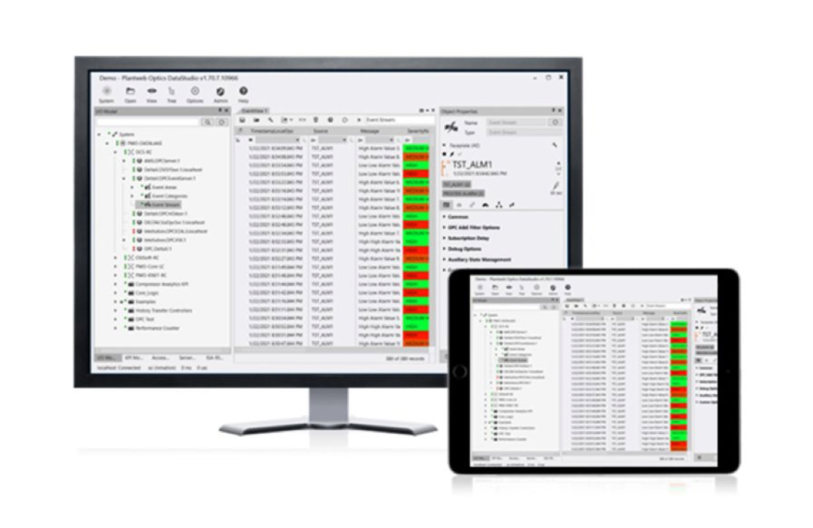Plantweb Optics Data Lake | Proconex